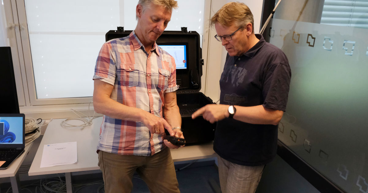 Tester nytt nettverk til sykehuset på Hjelset - Hemit HF